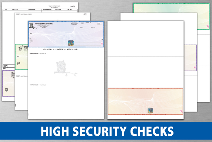 High Security Checks With Hologram